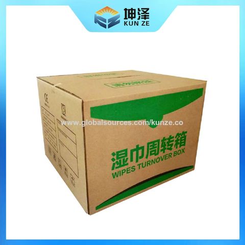 Buy Wholesale China Custom Kraft Corrugated Boxes Shipping Paper ...