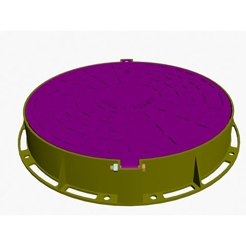 Buy Wholesale China F900 Circular Manhole Cover Mco60f+grp & Manhole ...