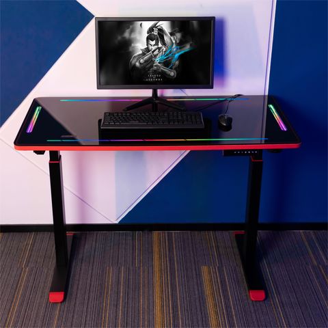 Buy Wholesale China Speakers Rgb Light Strips Gaming Desk Adjustable ...