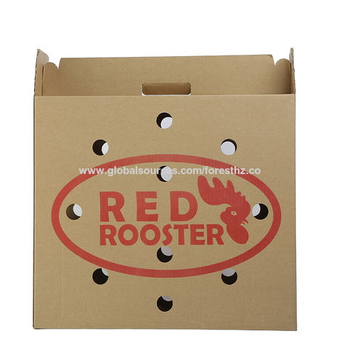 Customized Sturdy Cardboard Shipping Poultry Carton Packing Box Paper ...