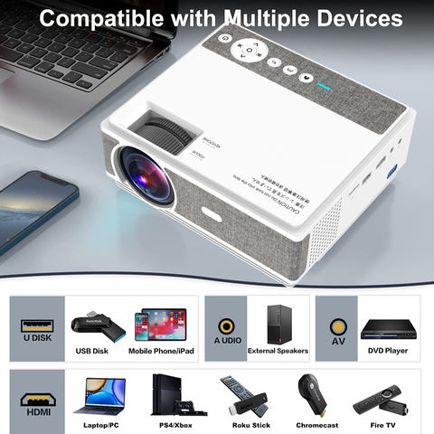 Buy Wholesale China Home Theater Movie Projector Compatible With Hdmi ...