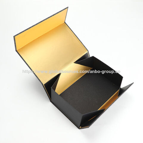 Buy Wholesale China Factory Oem Gift Box Flat Folding Gift Box Rigid ...