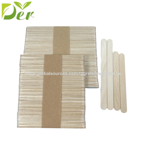 Buy Wholesale China Ice Cream Sticks Customized Packaging Round Edge ...