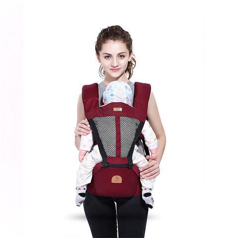 Buy Wholesale China Ergonomic Baby Carrier With Hip Seat And Natural ...