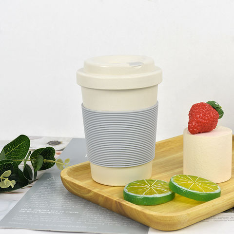 Buy Wholesale China Factory Price 12oz Bamboo Fiber Coffee Cup Custom ...