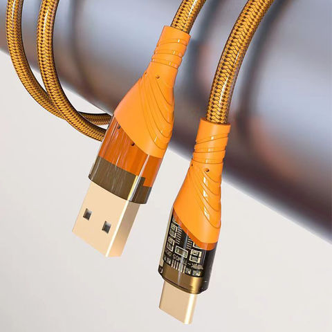 Buy Wholesale China Transparent Design 20w Pd Charging Cable Usb C To ...