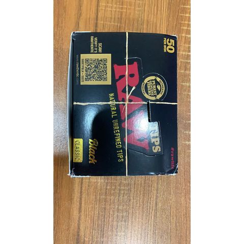 Buy Wholesale China Wholesale Raw Black Tips Raw Rolling Paper Tips 50 ...