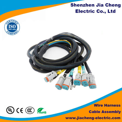 Custom Insulated Multi-strand Electrical Extension Copper Cable With ...