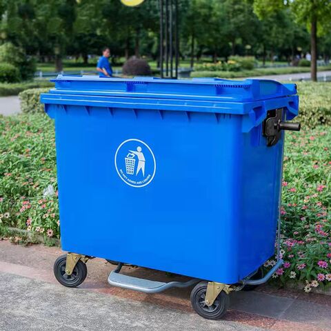 Buy Wholesale China 1100l Manufacturer Supply 1100l Hdpe Waste Bin ...