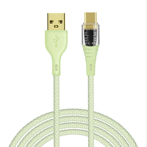Buy Wholesale China Usb C Transparent Visual Connector Cable & Usb C ...