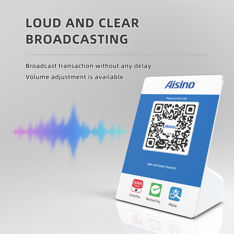 Buy Wholesale China Payment Voice Speaker Sound Box With Qr Code ...