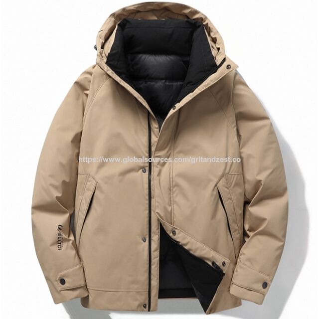 Buy Wholesale China Odm 100% Polyester Zipper Close Down Jackets Fleece ...