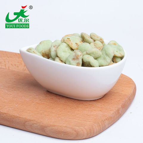 Buy Wholesale China Wasabi Broad Bean Chips Hot Sale Snacks Export ...