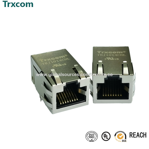 Buy Wholesale China Rj45 Connector With Integrated Transformer 1 Port ...