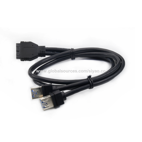 Buy Wholesale China Chassis Front Panel Mounted Cable Dual Usb 3.0 ...