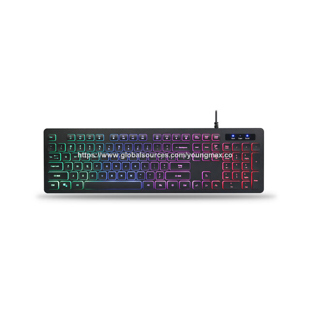 Buy Wholesale China Wired Rgb Chocolate Keyboard , Wired Gaming ...