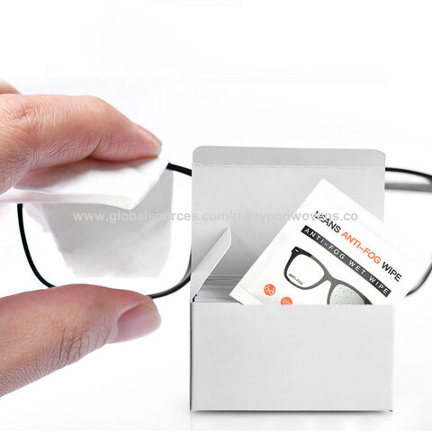 Buy Wholesale China Anti Fog Wet Wipe Lens Eyeglasses Glasses Cleaning ...