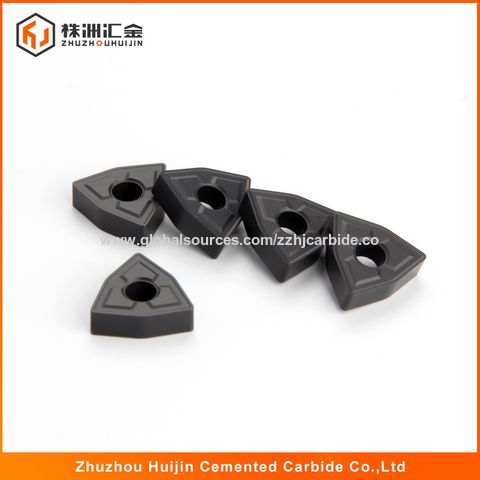 Cnc Turning Insert Wnmg080408 With Cvd Coating For Steel Processing ...