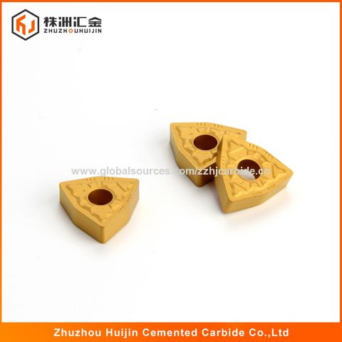 Cnc Turning Insert Wnmg080412 Pm With Cvd Coating For Steel Processing ...