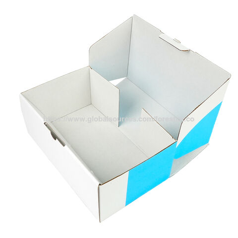 Buy Wholesale China Customized Kraft Simple Logo Box Small White ...