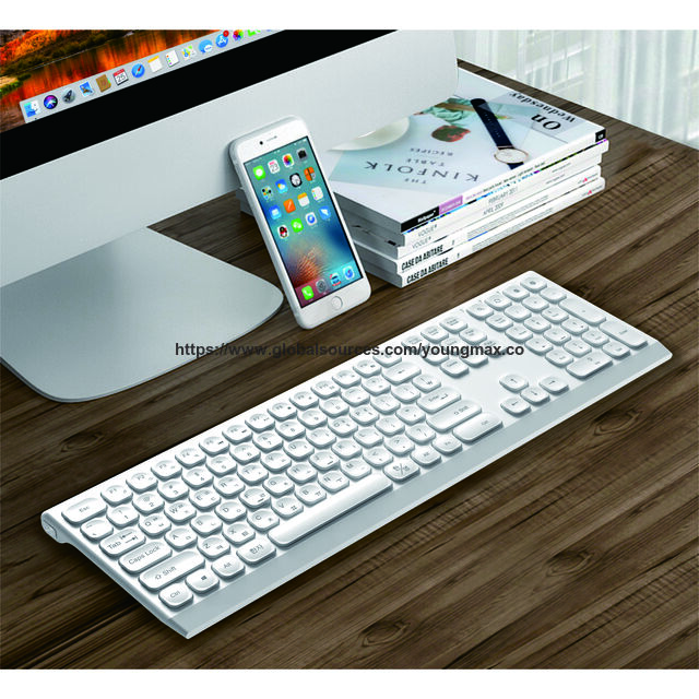 Buy Wholesale China Wired Keyboard Stainless Steel Ultra Slim Full Size ...