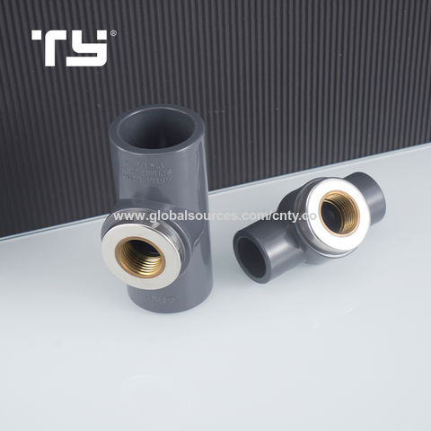 Buy Wholesale China Ty 1/2"-1" Sch80 Astm D2467/d2464 Pvc-u Female ...