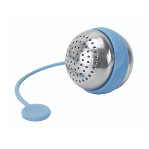 Buy Wholesale China Tea Ball Stainless Steel Tea Infuser With Silicone ...