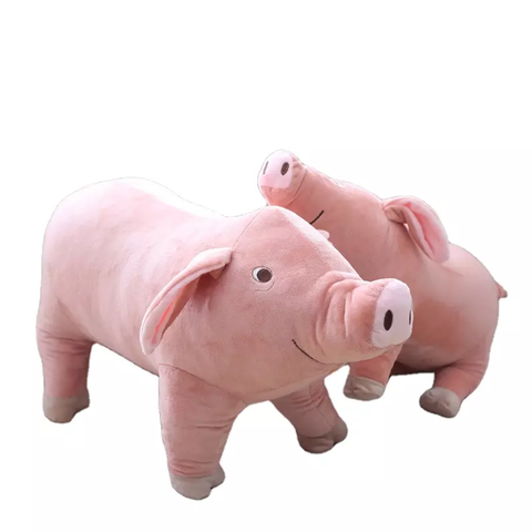 Buy Wholesale China Wholesale Real Like Pink Pig Plush Chew Pet Toy Dog ...