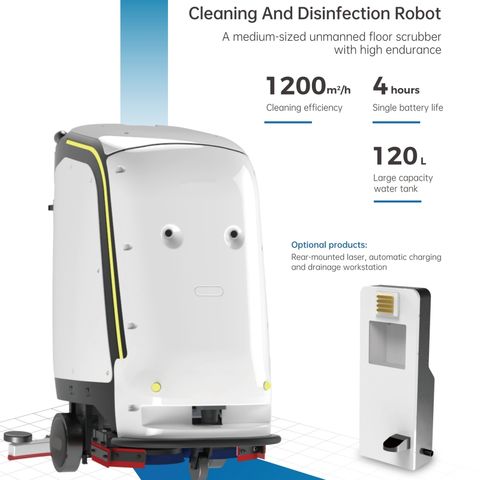 Buy Wholesale China Intelligent Robotic Automatic Commercial Floor ...