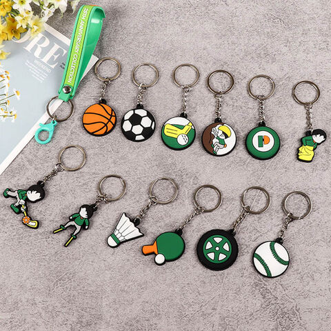Cartoon Creative Promotional Cute Business Gift Key Chains Custom Logo ...