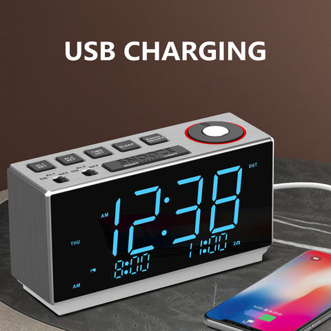 Buy Wholesale Hong Kong SAR Dual Alarm Clock Radio Snooze, Dimmer ...