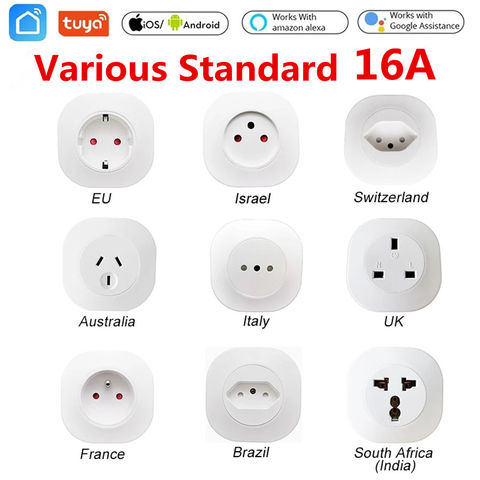 Buy Wholesale China Us Wireless Tuya App Smart Socket With Rgb Led ...