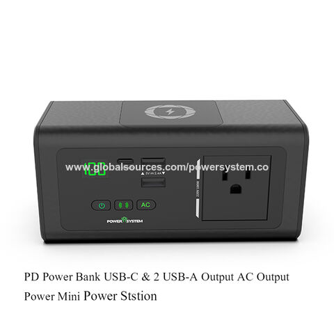 Buy Wholesale China Pd Power Bank Usb Output Ac Output Mini Power ...