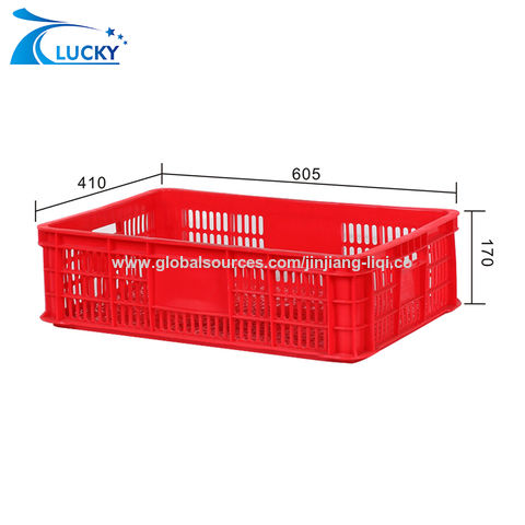 Buy Wholesale China Plastic Basket Turnover Basket For Warehousing ...