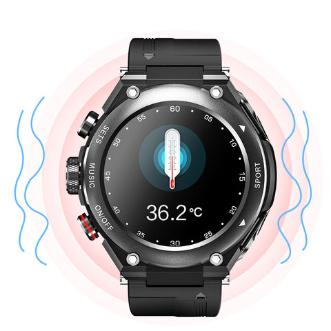 Buy Wholesale China Hot Sell Black Smart Watch With Earbuds Sport ...