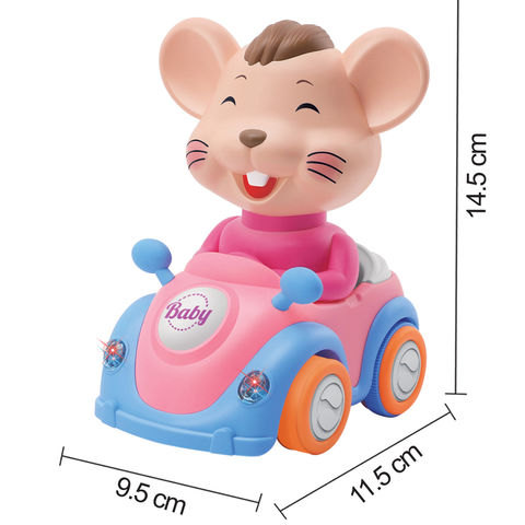 Buy Wholesale China Hangwing Press And Go Mouse Toy Car With Light 11 ...