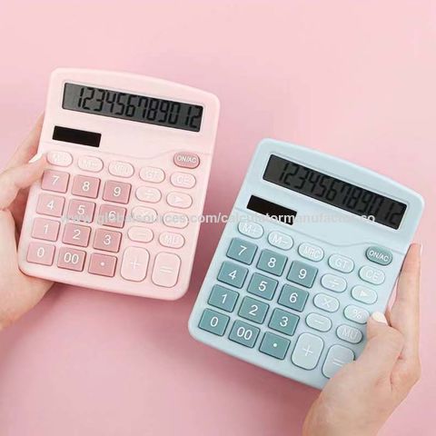 Buy Wholesale China 12 Bit Solar Calculator Desktop Large Screen Dual ...