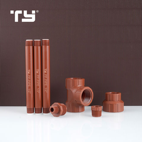 Buy Wholesale China Water Plumbing Pph Thread Piping Fitting & Pph ...