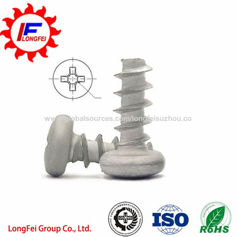 Buy Wholesale China Pb Cross Recessed Pan Head Tapping Screw Dacromet ...