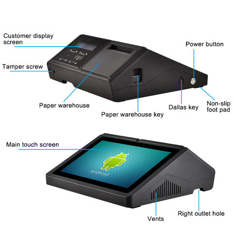 Buy Wholesale China Android 11 Touch Pos Terminal For Cinema E-ticket ...