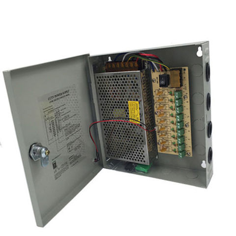 Buy Wholesale China 12v 10a Cctv Camera Power Box 9ch Channel Port Cctv ...