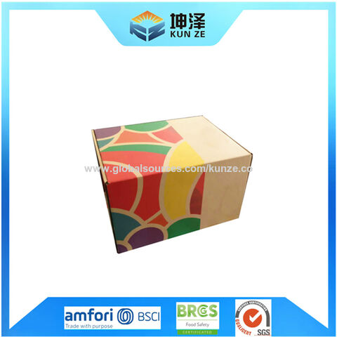 Buy Wholesale China Colorful Printing Cardboard Gift Boxes Vivid ...
