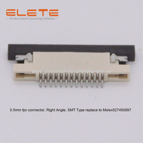 Buy China Wholesale 0.5mm Fpc Connector, Right Angle, Smt Type Replace ...