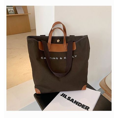 Buy Wholesale China Cotton Canvas Tote Bag , Shoulder And Handle Tote ...