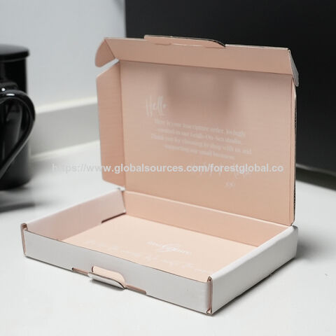Luxury Foldable Recycled Pink Rigid Printed Carton Craft Boxes For ...