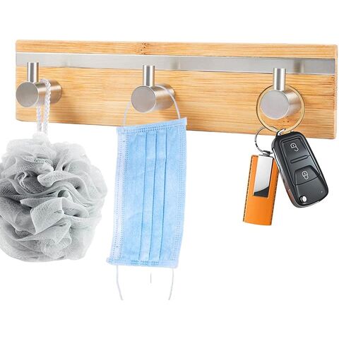 High Quality Bamboo Key Hooks Key Hanger Key Organizer For Wall For ...