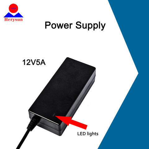 Buy Wholesale China High Efficiency Power Supply 12v 5a Adapter With ...