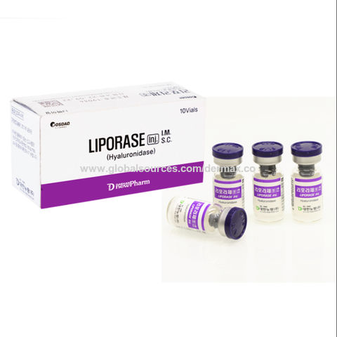Buy Wholesale China Wholesale 1500u Liporase Hyaluronidase Injections ...