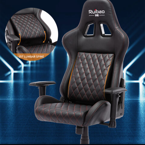 Wholesale Automatic Lumbar Support Racing Style Pu Leather Reclining ...