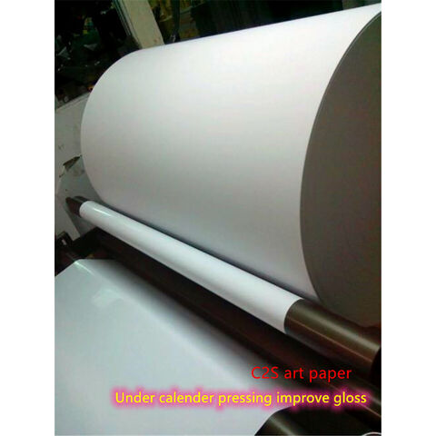 Buy Wholesale China 100g White Color C1s Art Paper & Art Paper at USD ...